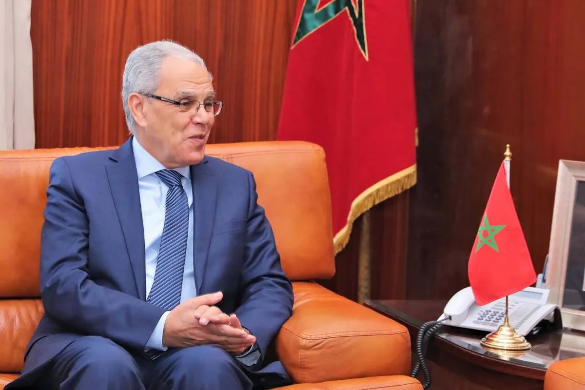 M. Loudyi reçoit le Sous-Secrétaire Adjoint à la guerre des États-Unis ...
